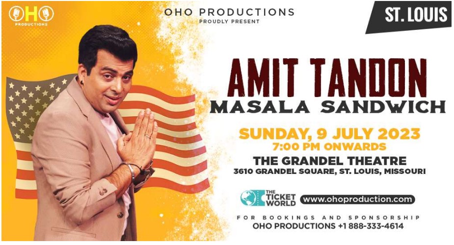 Amit Tandon Event Tickets : Buy Verified Tickets for Stand-Up Comedy ...