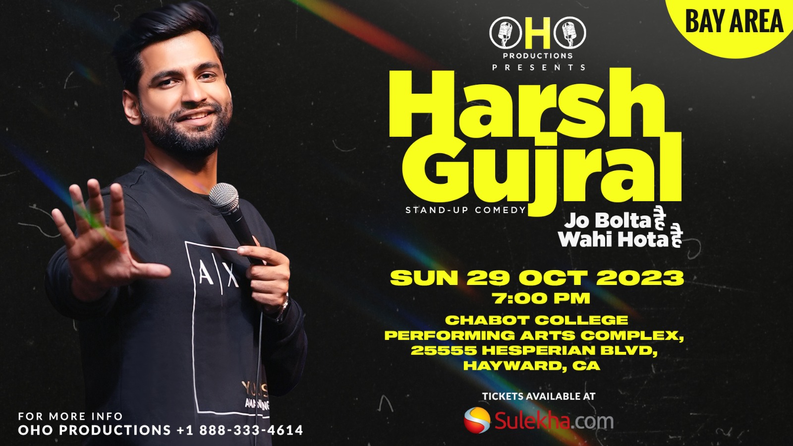 Harsh Gujral Event Tickets : Buy Verified Tickets for Stand-Up Comedy ...